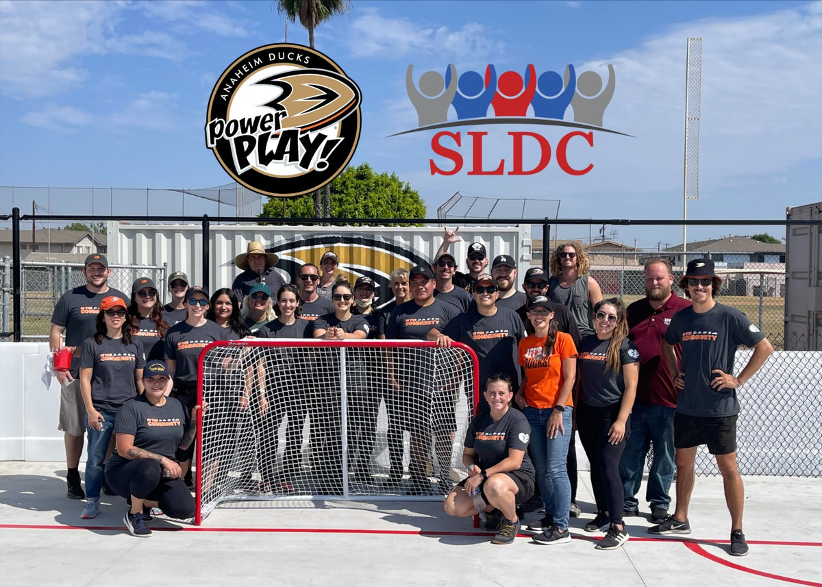 Painting The Anaheim Ducks Logo on School Property! – B Street Shoes