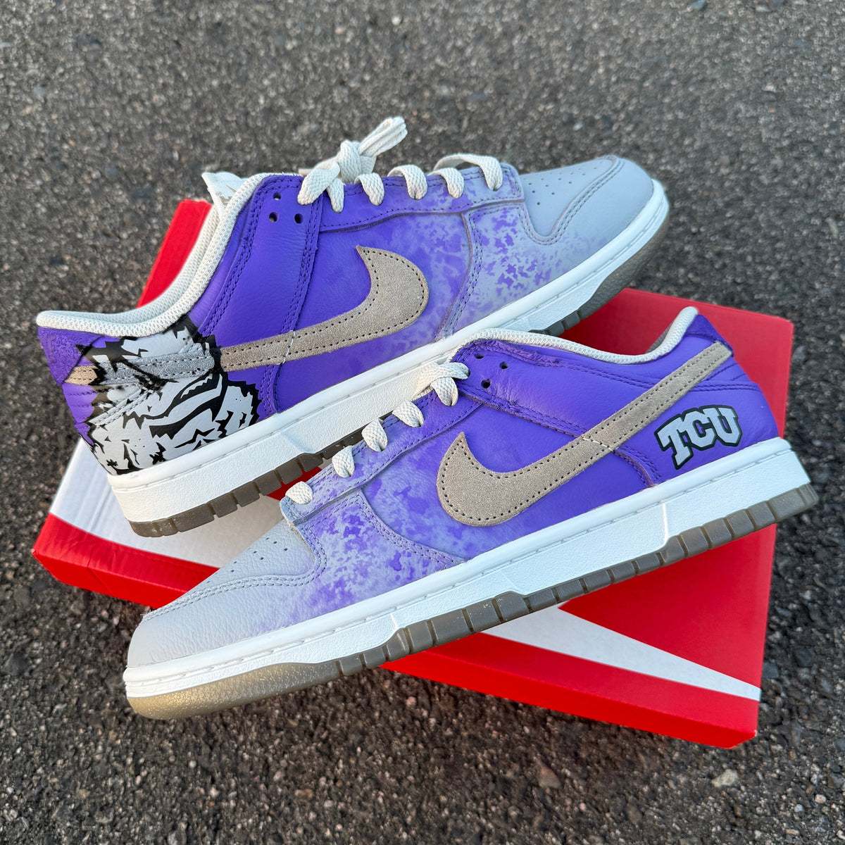 TCU Nike Dunks for a Superfan – B Street Shoes