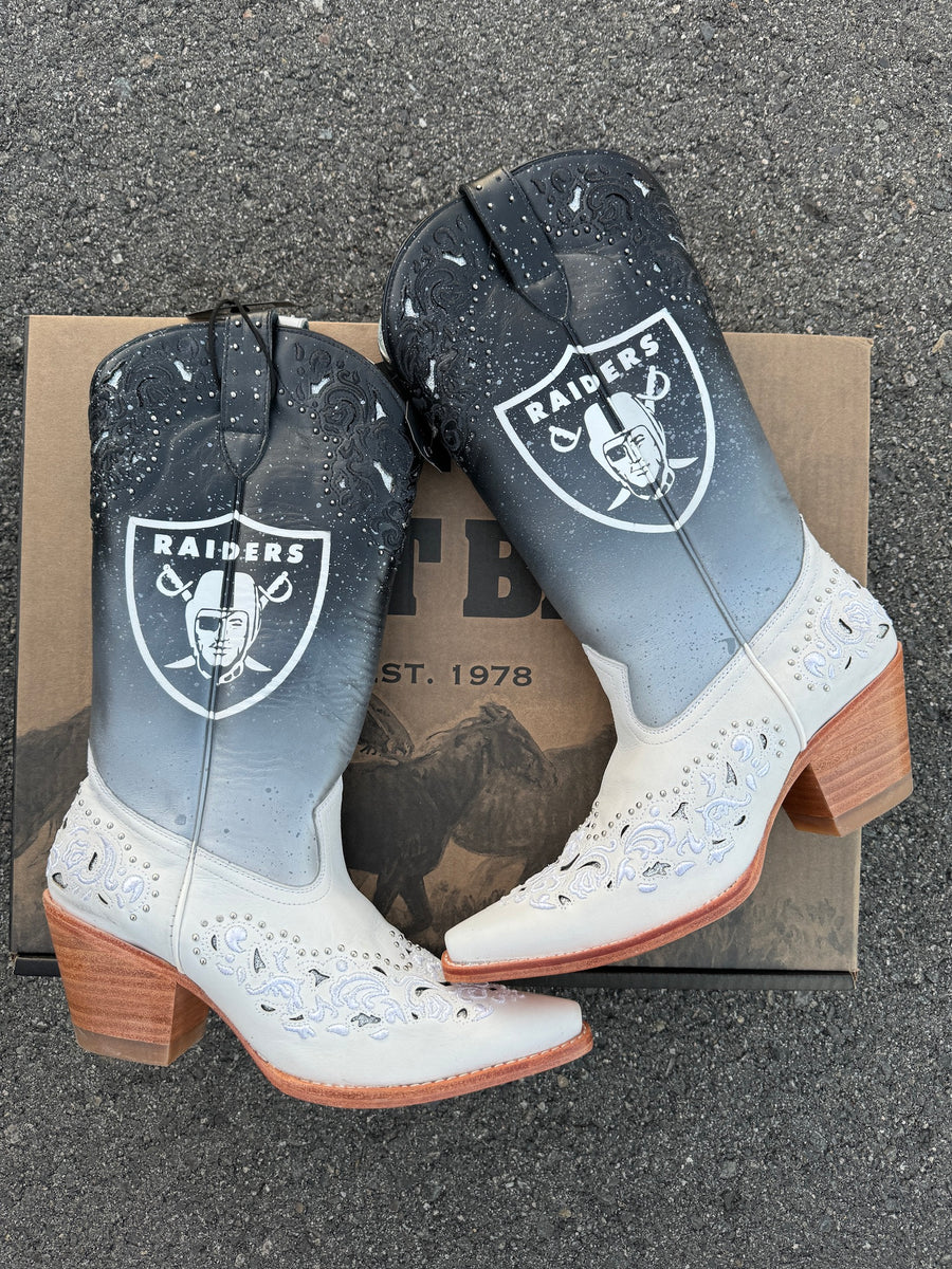 White Custom Boots - Full Invoice – B Street Shoes