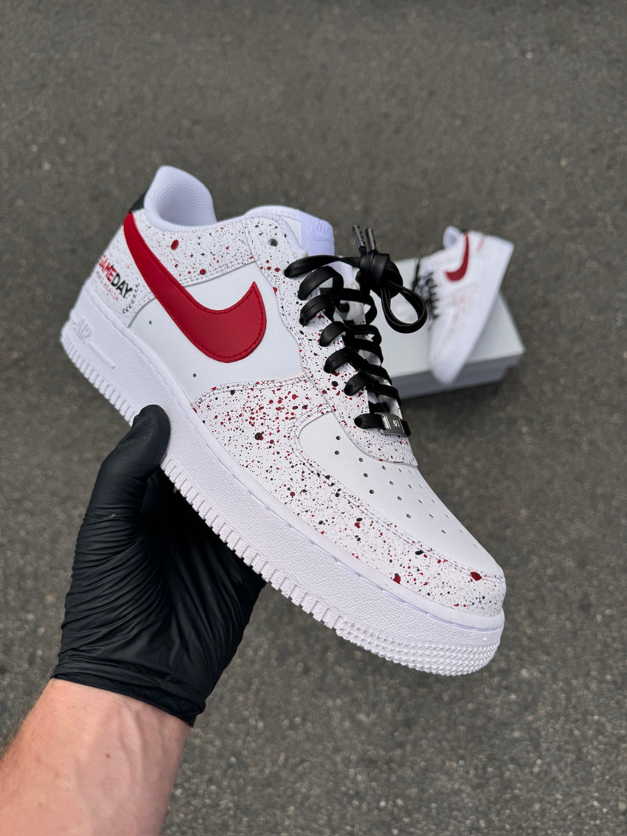White Nike Af1 Low - 11 Mens - Custom Order - Invoice 2 of 2 – B Street ...