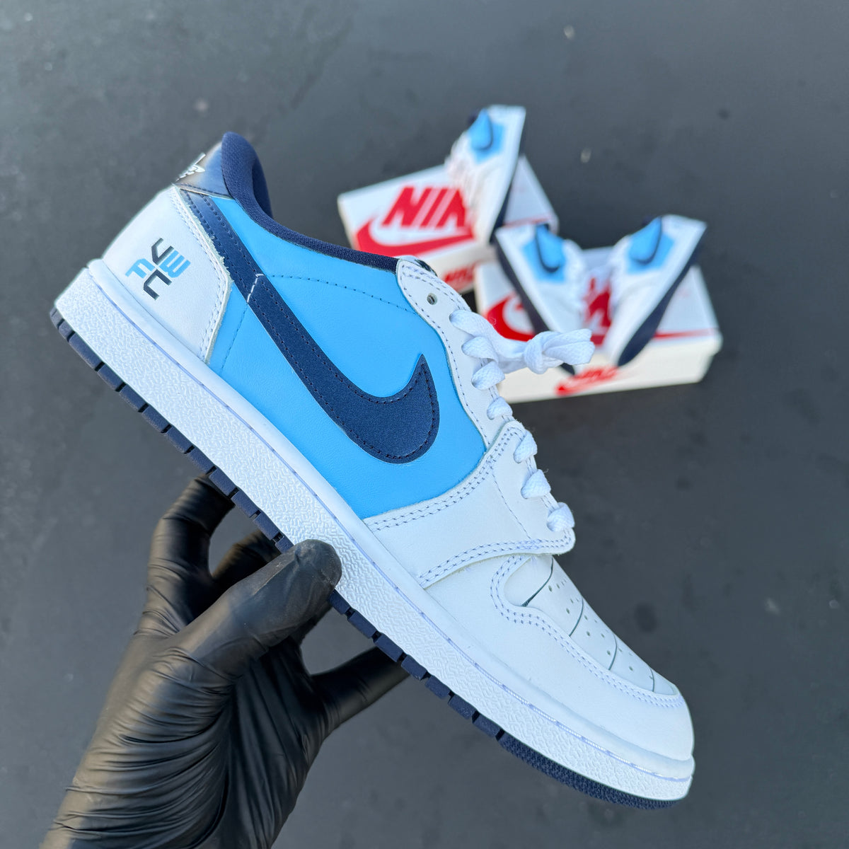 2 Pairs custom Jordans invoice 2 of 2 – B Street Shoes