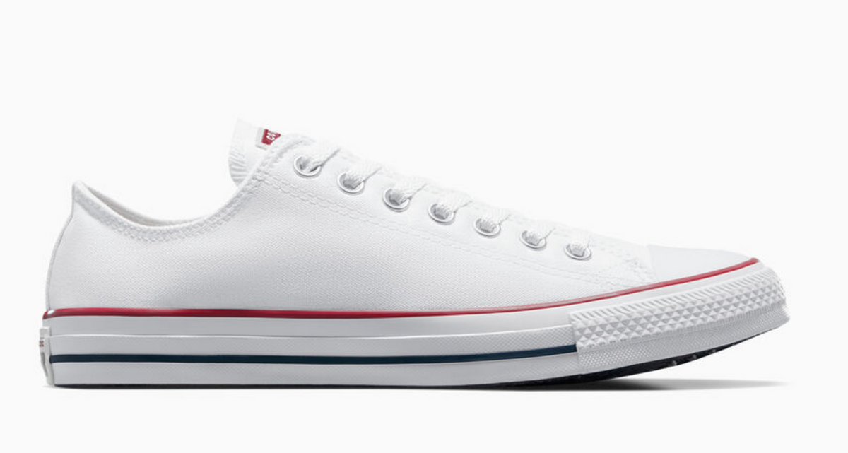 White Converse Low - 9 Womens - Custom Order - Full Invoice – B Street ...