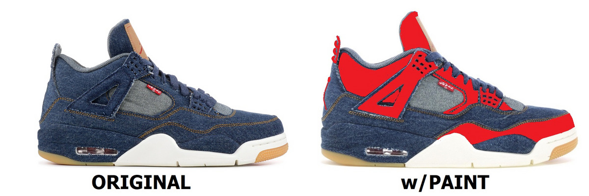 Jordan 4 - send in - Custom Order - Invoice 1 of 2 – B Street Shoes