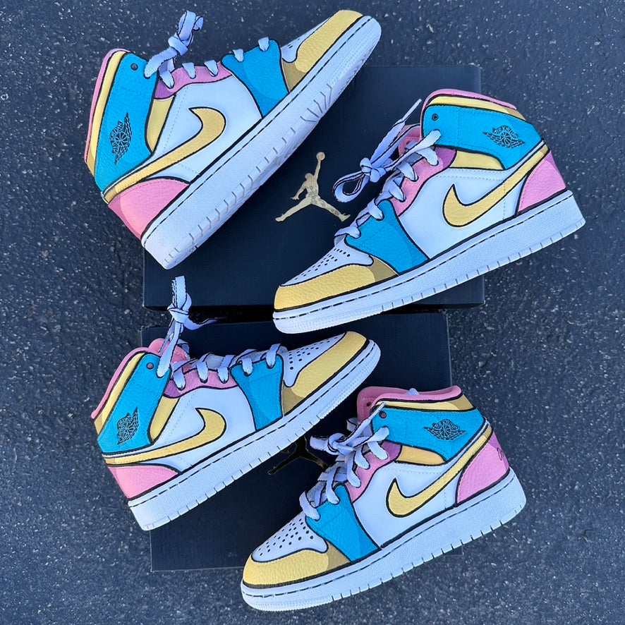 Custom Jordan 1 Mid - Cartoon - Kimmy Johnson - Custom Order - Invoice ...