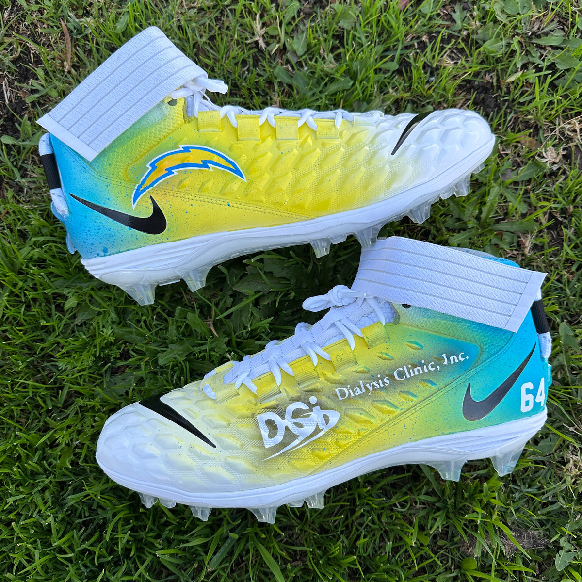Custom Cleats for Brenden Jaimes - Custom Order – B Street Shoes