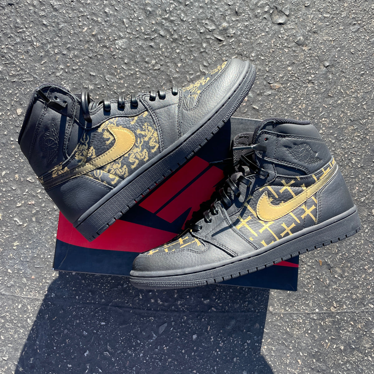 Jordan 1 Retro High OG Black - Mens 9 - Custom Order - Invoice 2 of 2 ...