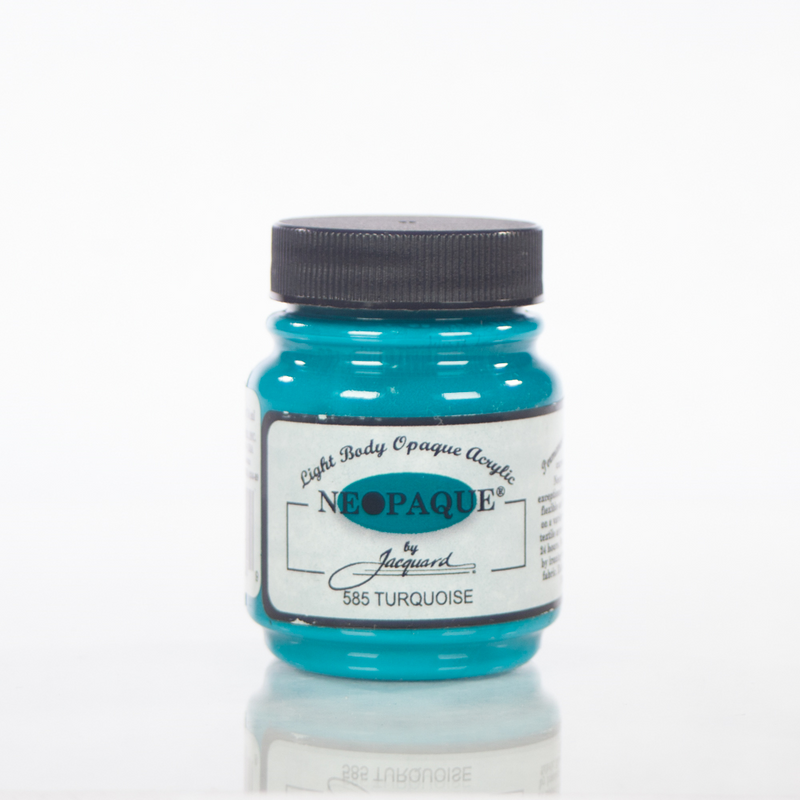 Turquoise Jacquard Neopaque Acrylic Paint – B Street Shoes